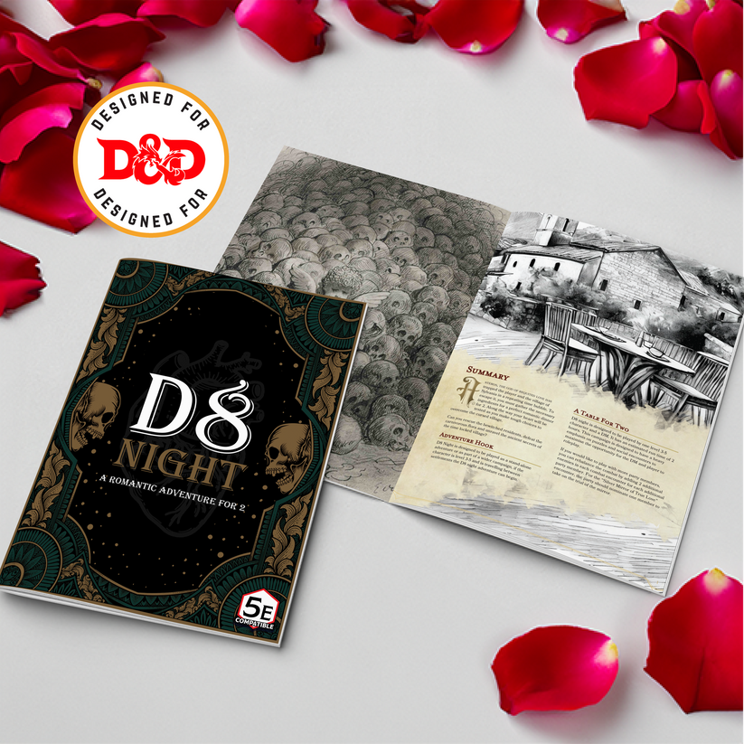 D8 Night - A Romantic D&D Adventure for 2 – D8 Night Adventures