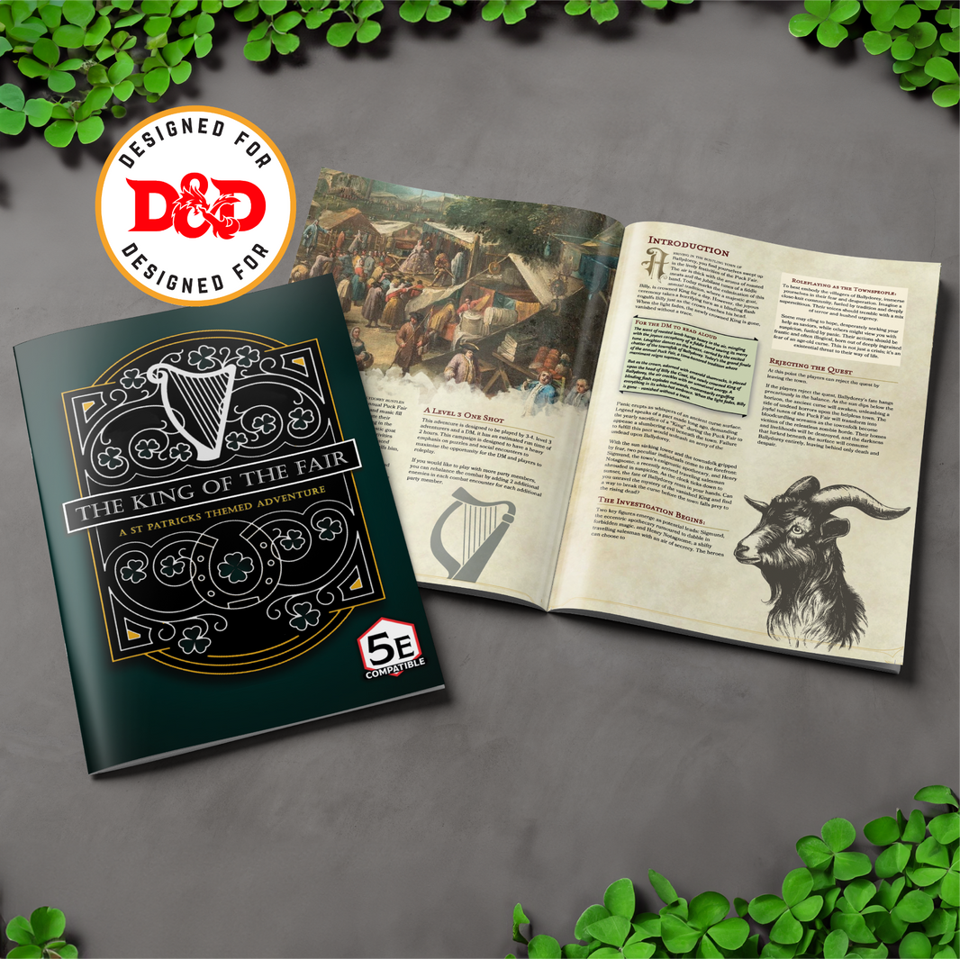 Free Pre Generated D&D Characters – D8 Night Adventures